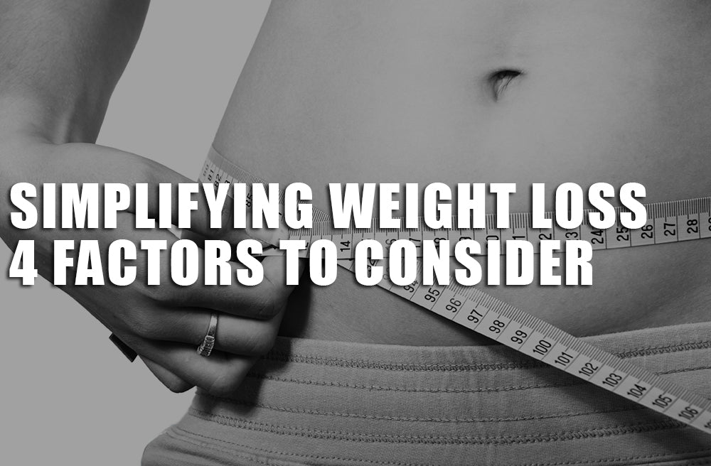 Simplifying Weight Loss: 4 Factors to Consider - Wurx Nutrition